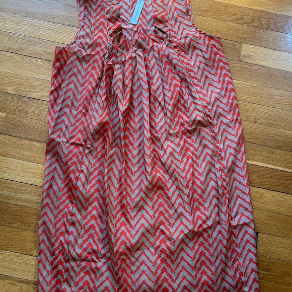 Loyal Hana | Dresses | Nwt Loyal Hana Red And Tan Maternity Chevron ...